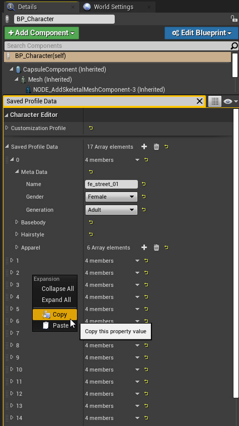 Add Customization Profiles And Spawn Characters With Them Applied Character Editor Documentation 4861